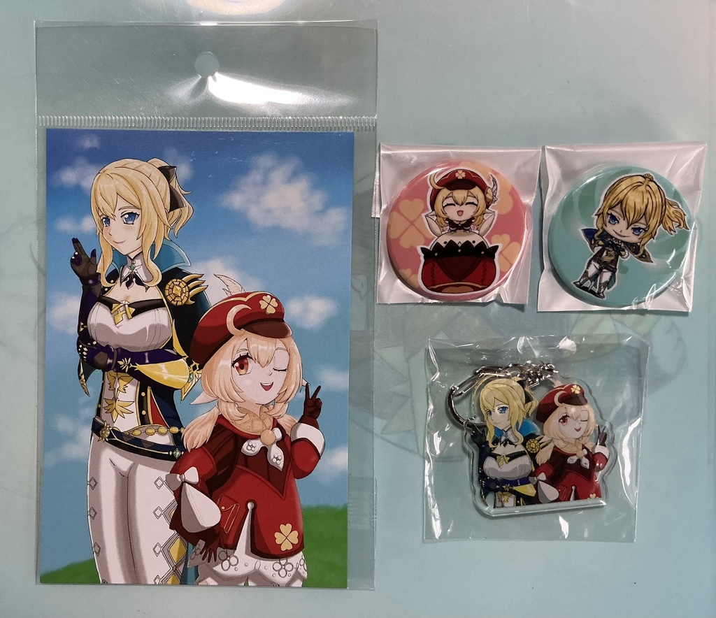C105 新刊 & C104既刊 】原神同人グッズ 10点フルセット - 幻光庭 - BOOTH