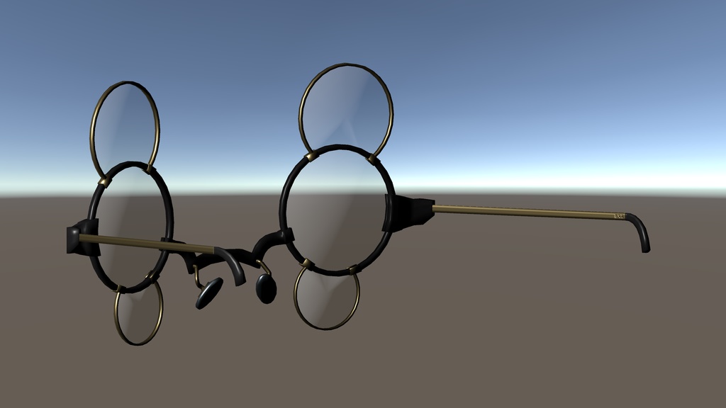 【VRChat想定】多眼用眼鏡 2種 [2 Glasses for multiple eye] - 三叉屋 - BOOTH