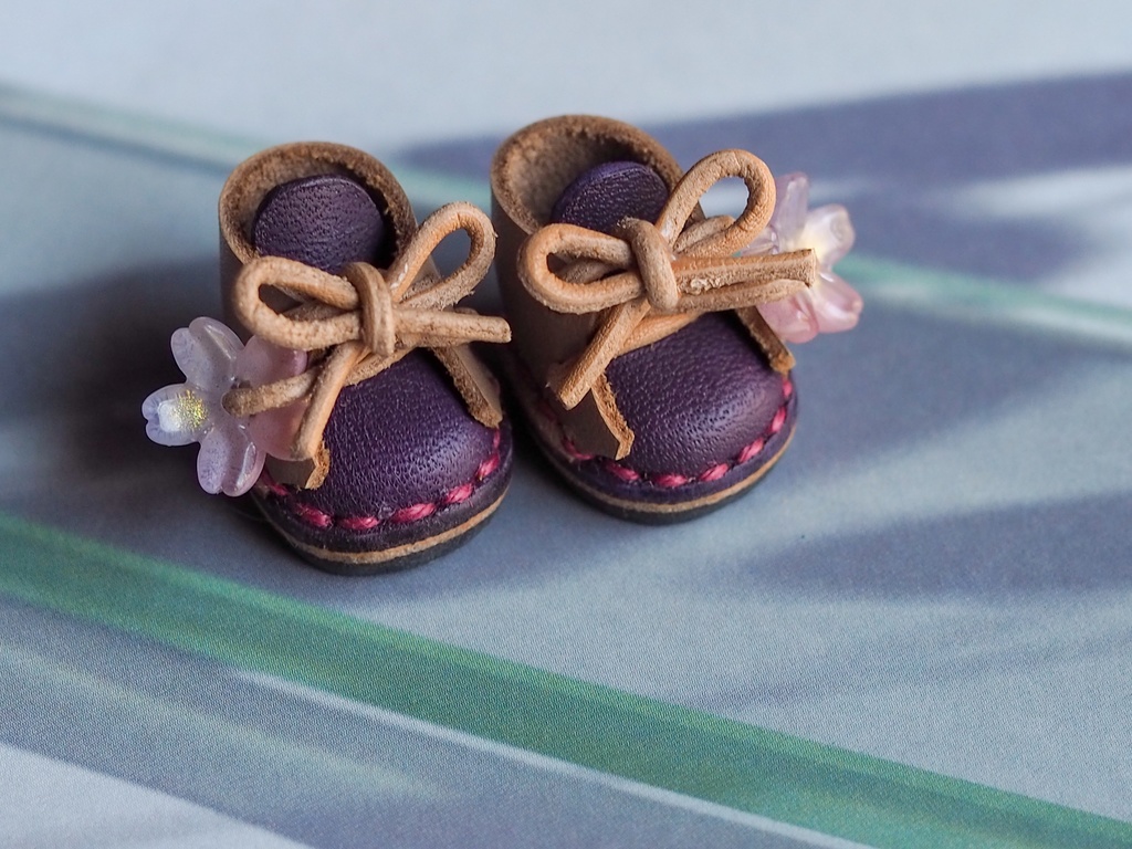 本革製桜ぬい靴【Sサイズ】 - Jasper&Cats - BOOTH