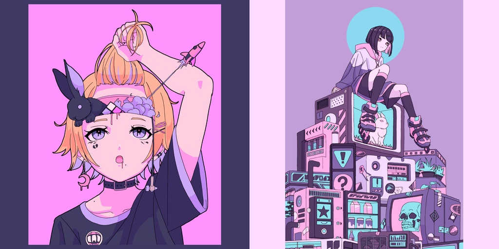 MESS - gaako-illust - BOOTH