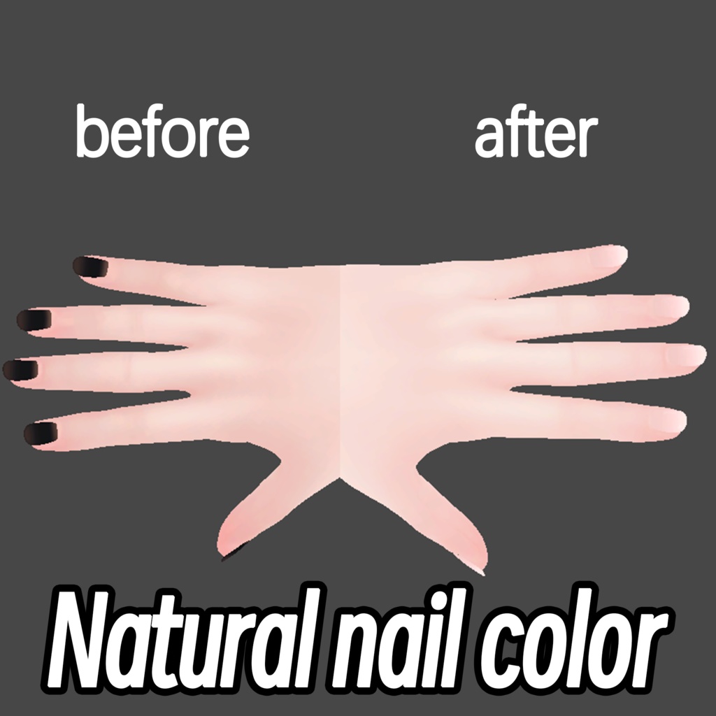 【くうた-Kuuta 】Kuuta Simple Makeup+ body Makeup - aicaic - BOOTH