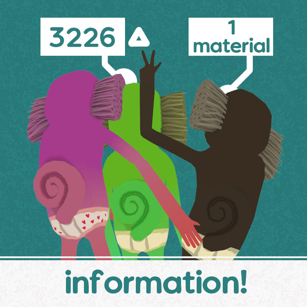 VRChat "Brush" & Friends Avatar Bundle ( ブラシ ) SDK3 Update - blueasis ...