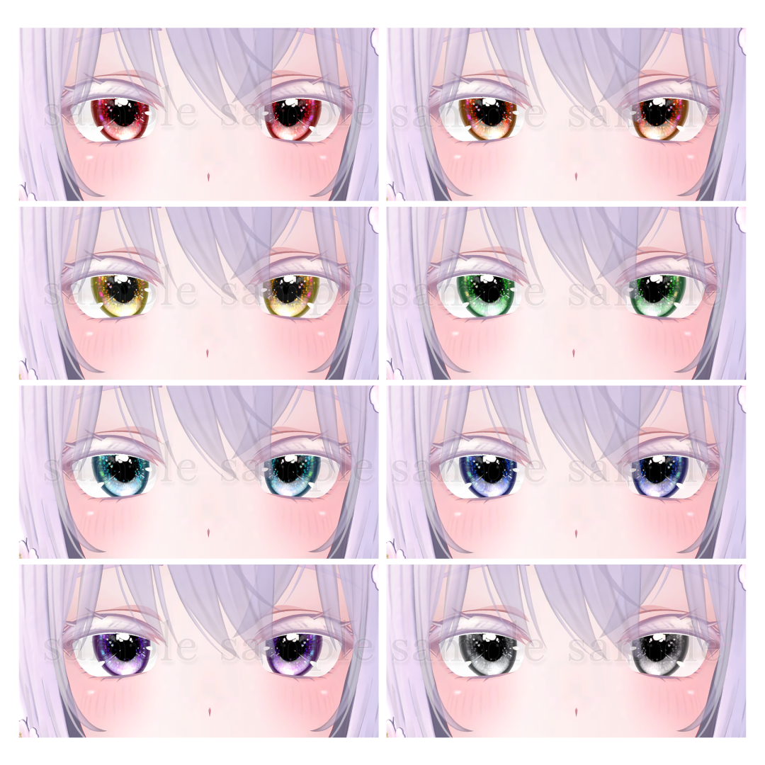 [ Moe ] Eye Texture - Glitter - (8color) - yuminn - BOOTH