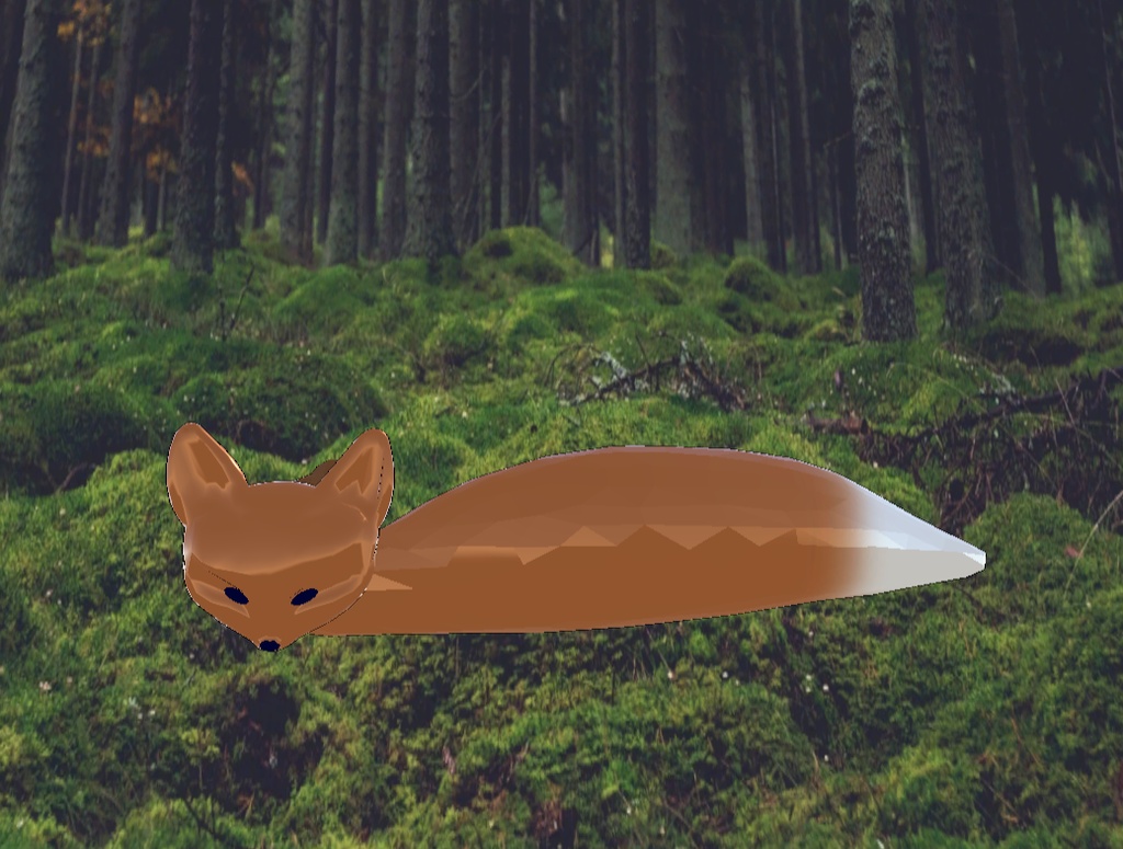 [VRCHAT] Fox Earring / Fox Hairpin - roger - BOOTH
