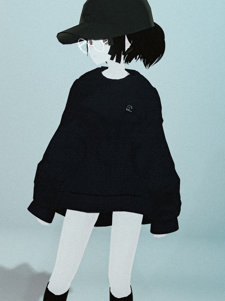 [Virtual Clothes] Dabo-Dabo Sweatshirt2 - muuque. - BOOTH