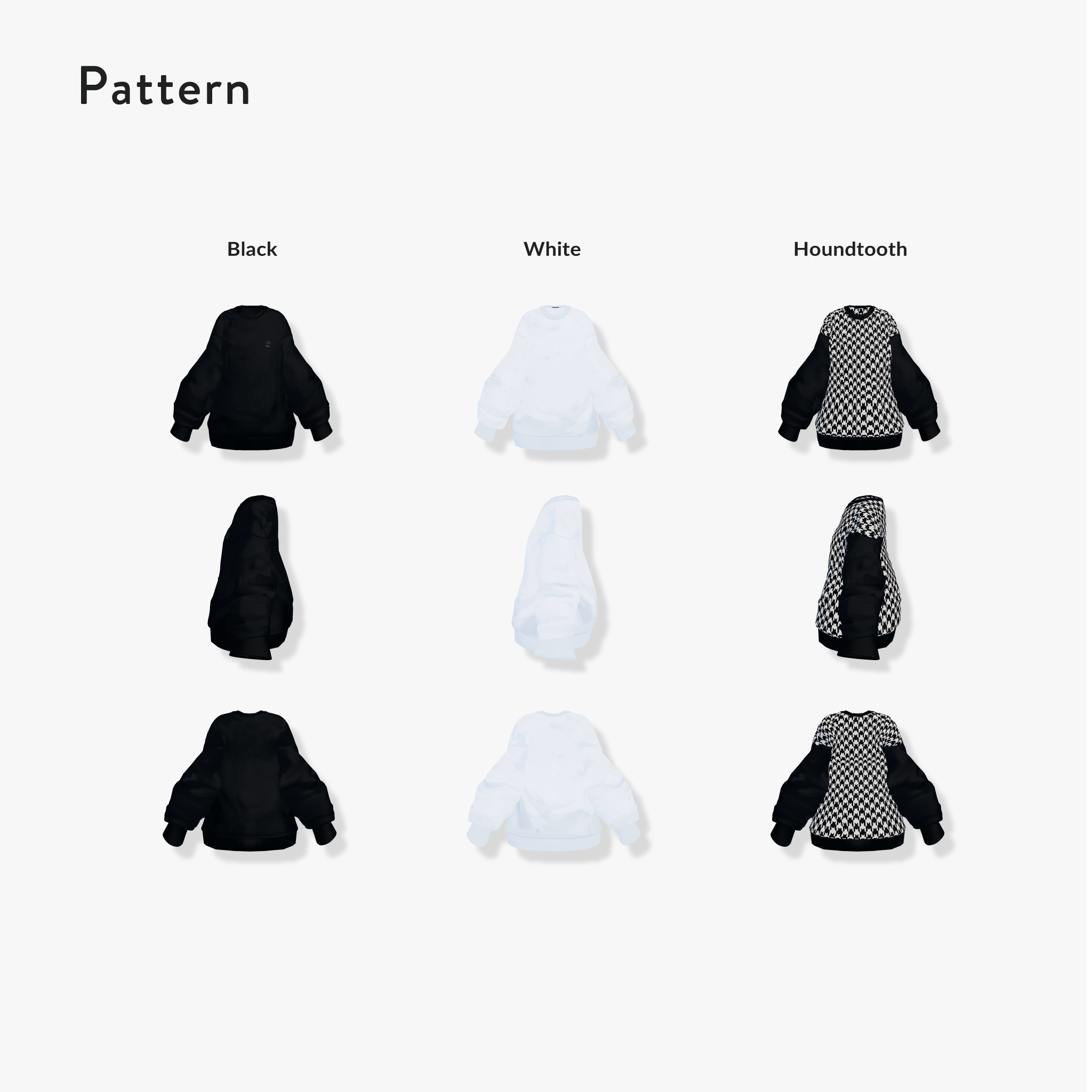 [Virtual Clothes] Dabo-Dabo Sweatshirt2 - muuque. - BOOTH