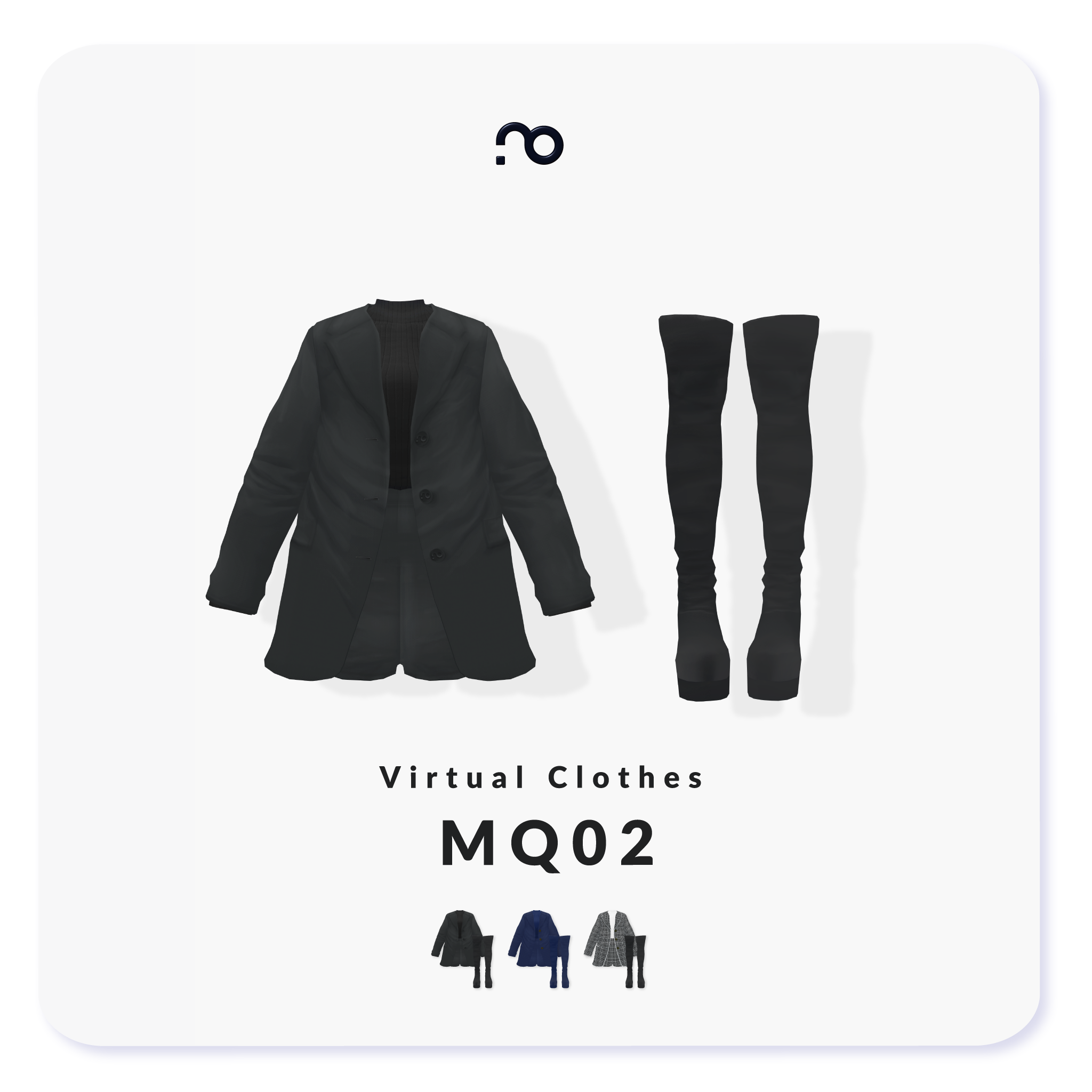 [Virtual Clothes] MQ02 - muuque. - BOOTH