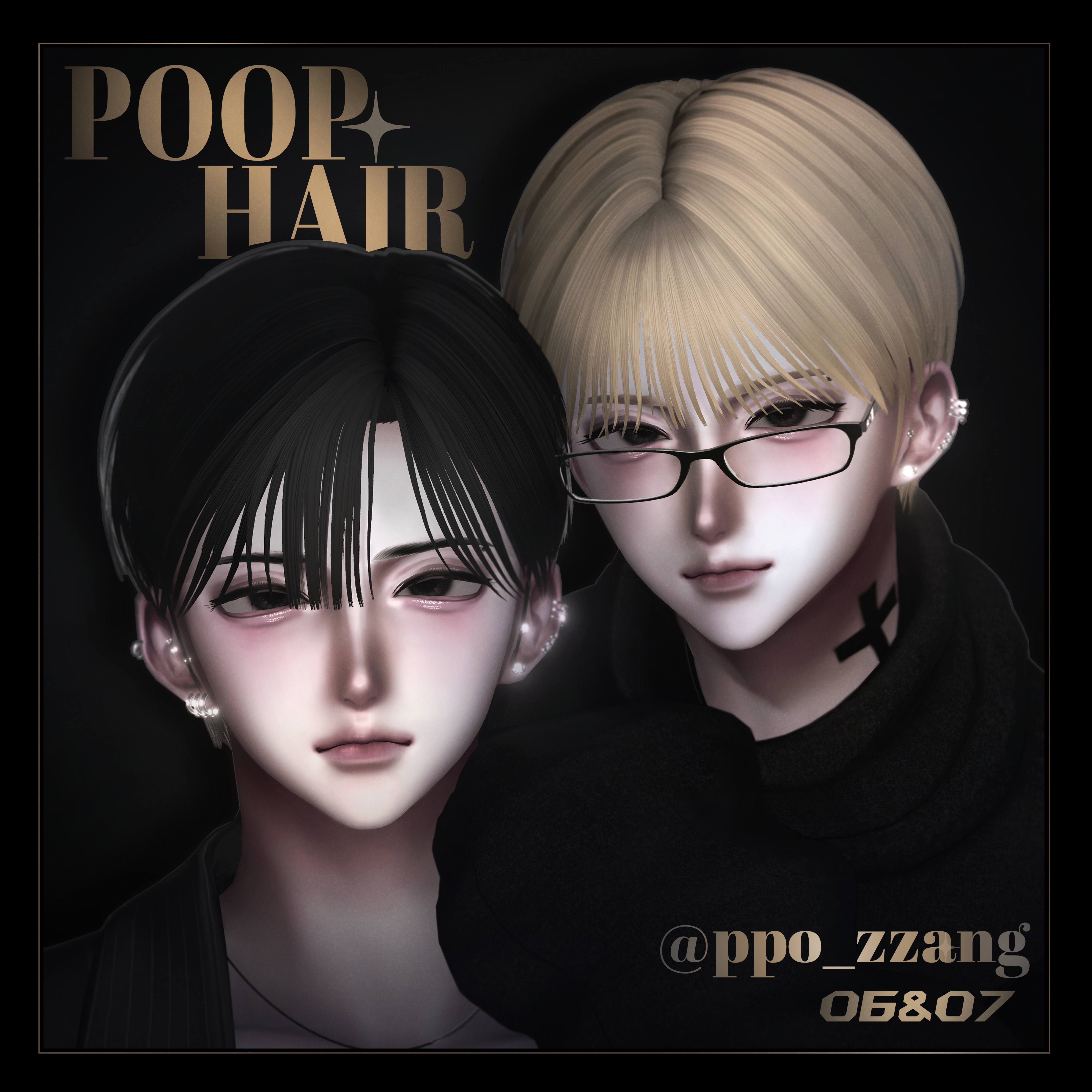 HAIR_06&07 - Poop - BOOTH