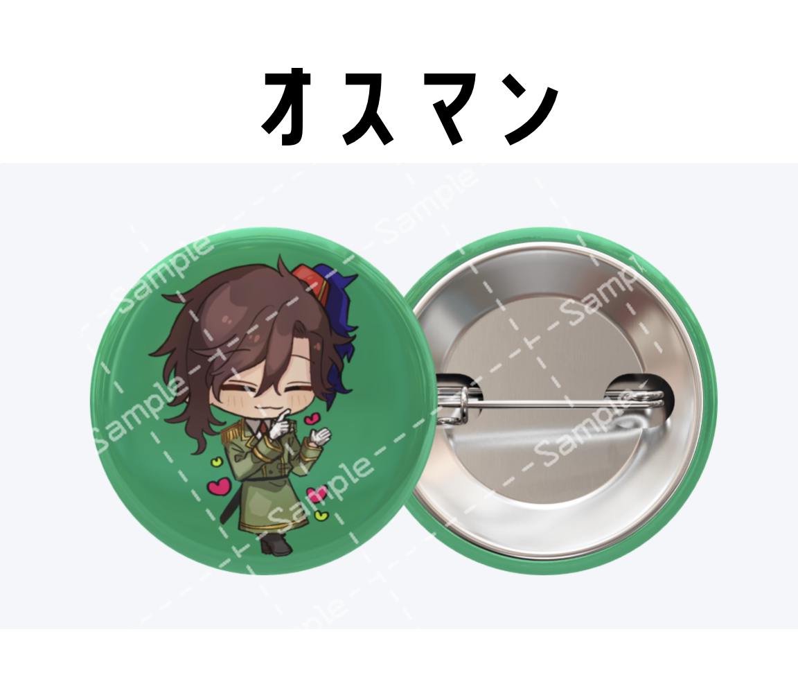 【wrwrd!】32mm 缶バッジ - onakasuitane - BOOTH