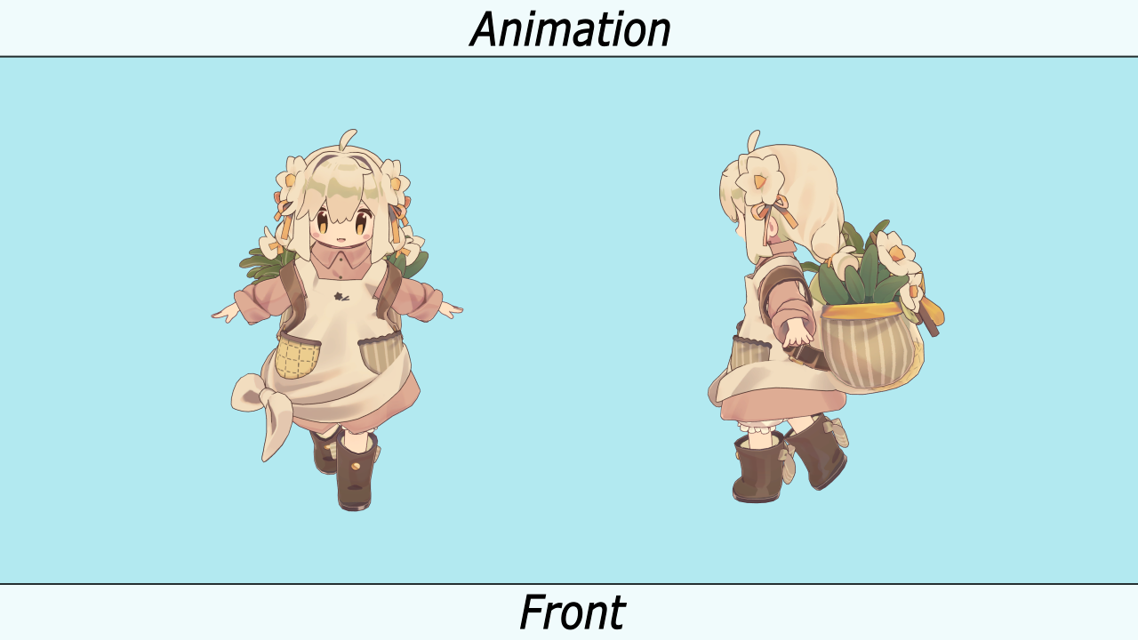 VRC用 みなほしアニメーション(Minahoshi Motion) - STUDIO MOCA - BOOTH