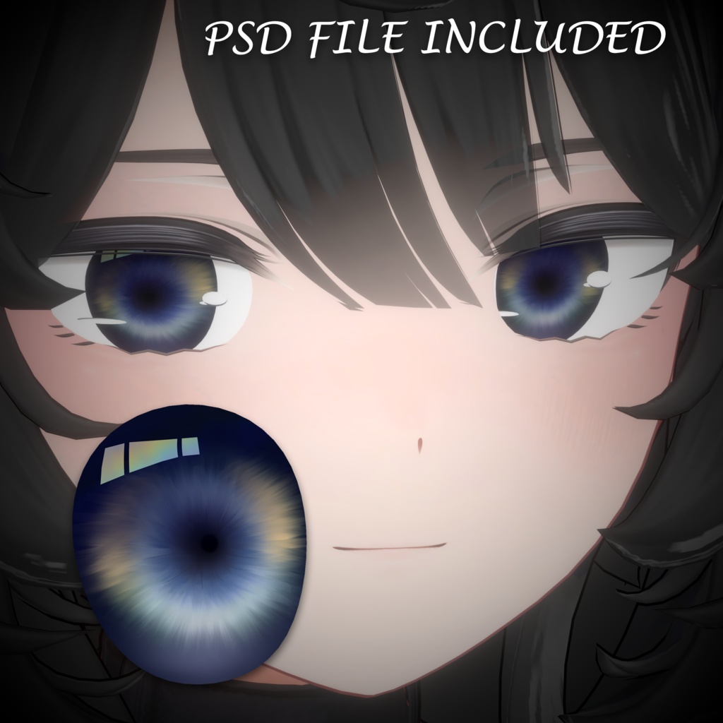【ヴェール・Velle対応】Eye Texture-Gaze - YUAAA - BOOTH