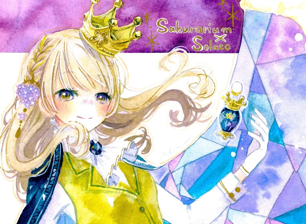 原画『Sakura Heliotrope』 - sola*iro - BOOTH