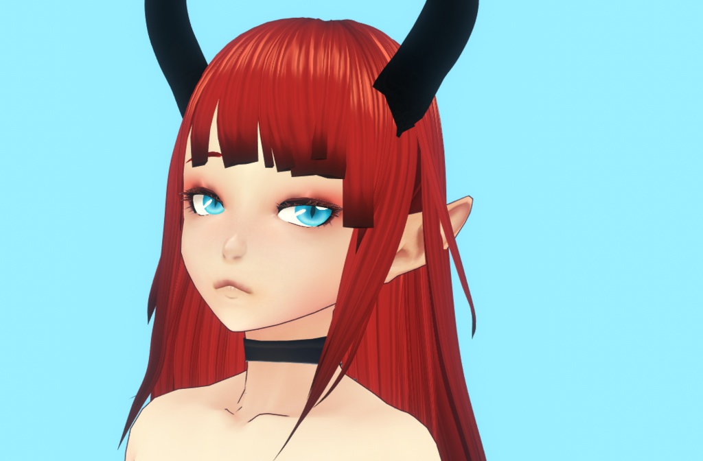 VRoid Studio Demon Eyes Texture - demonpng - BOOTH