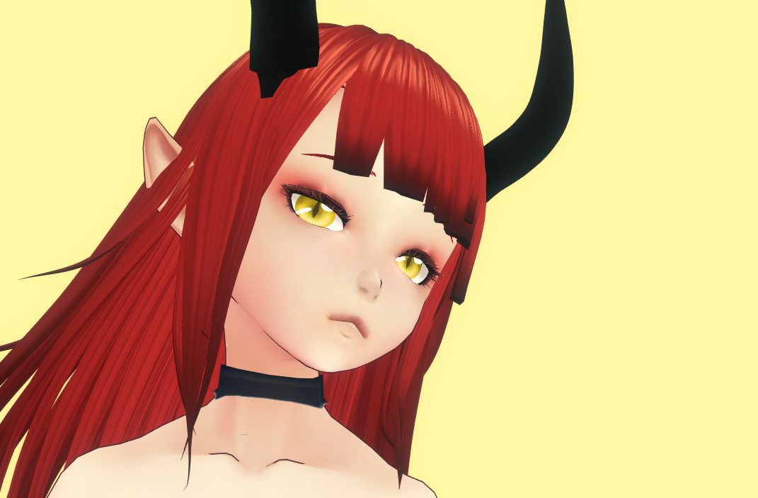 VRoid Studio Demon Eyes Texture - demonpng - BOOTH