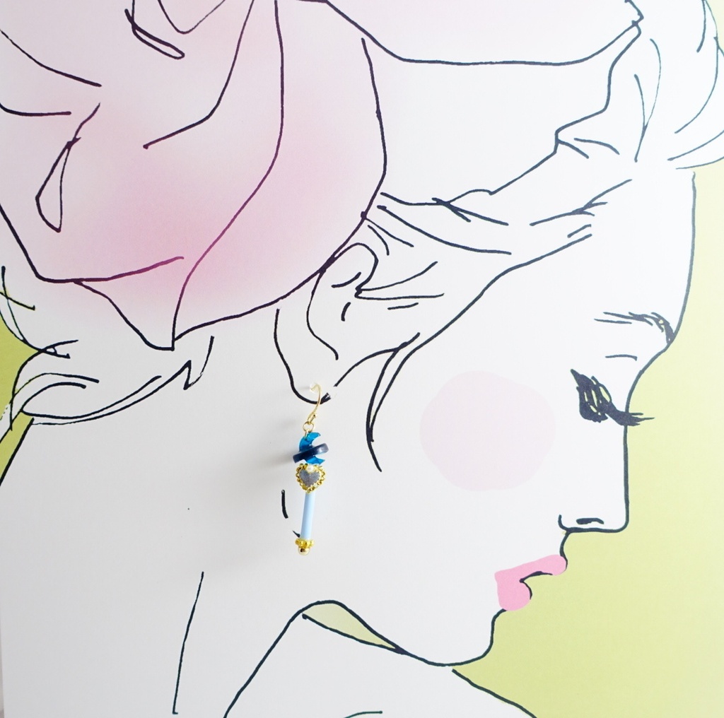 ピアス・イヤリング[Neptune transform lip rod] - MOON STORE - BOOTH