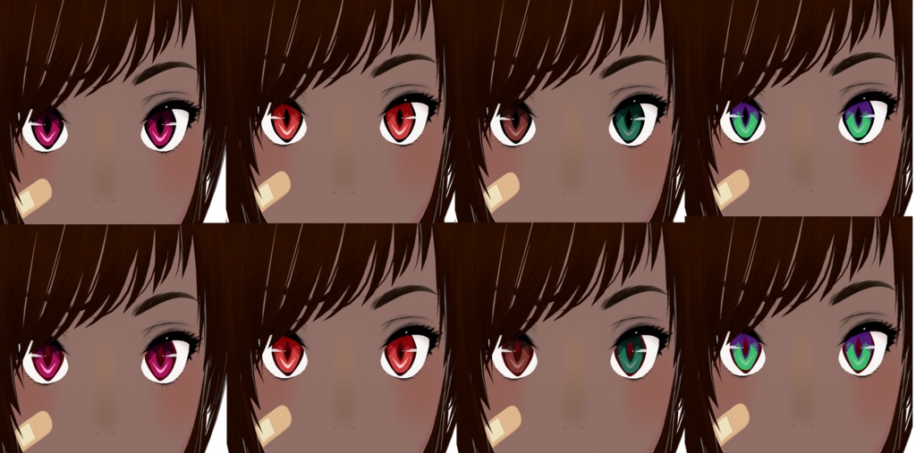 [P2U] BSD eye texture pack v2 Full version - sorakunchan's shop - BOOTH
