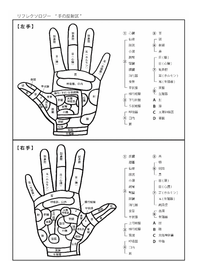 手の平反射区 - reoreo-chan - BOOTH