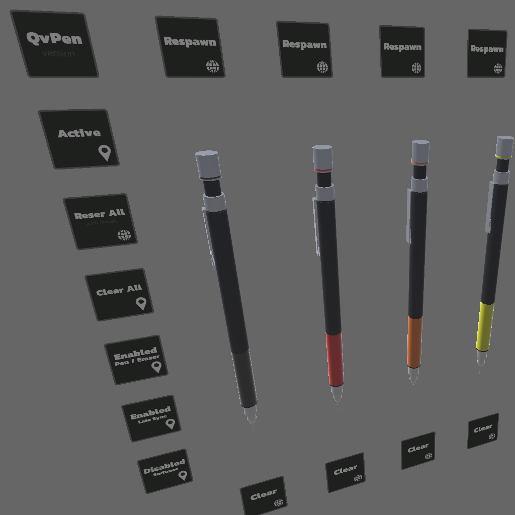 【QvPen着せ替えモデル】TechnicalPen - AtelierBlood - BOOTH
