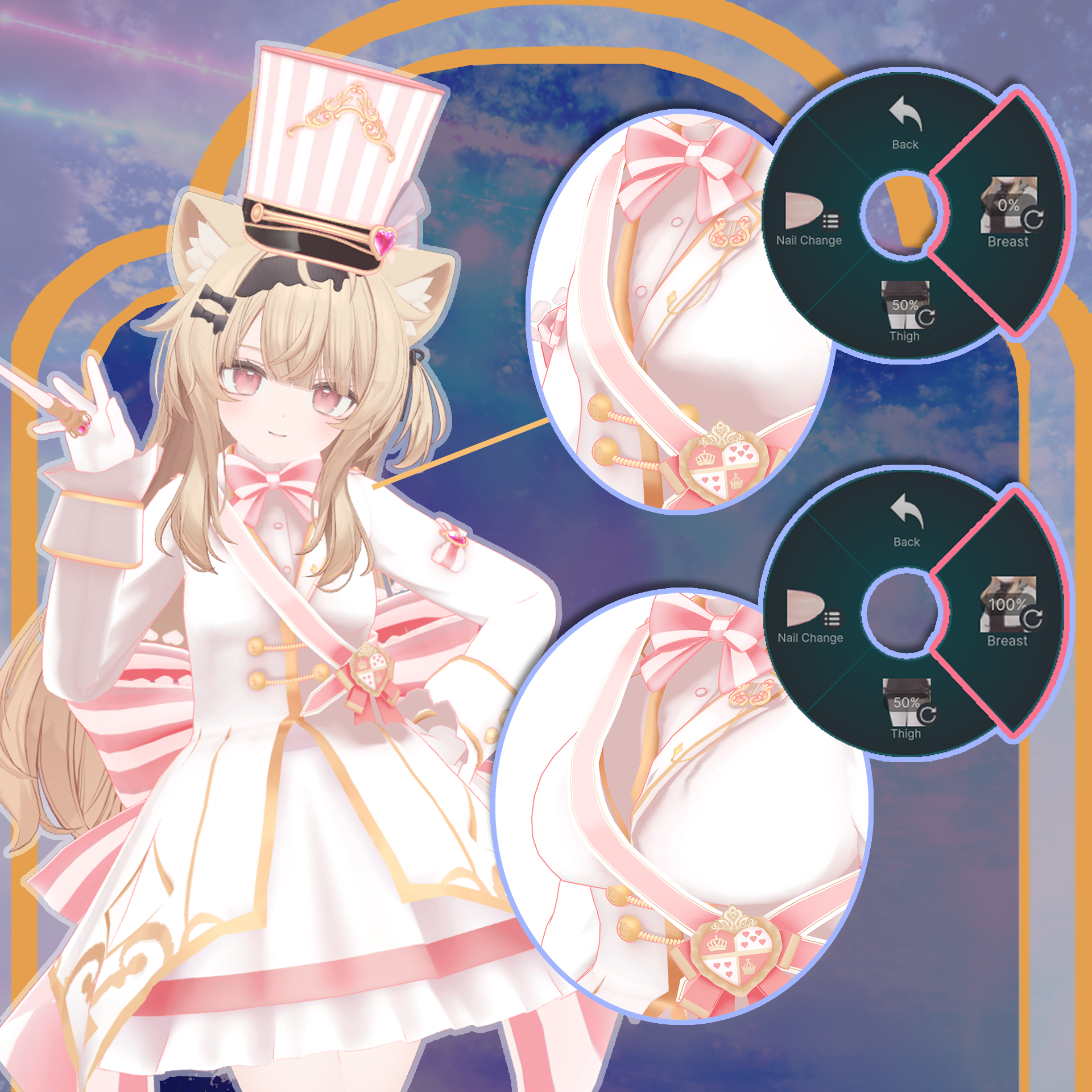 エク -Eku- 対応】ORCHESTRA UNIFORM【VRChat向け衣装モデル MA対応】 - Royal Syth - BOOTH