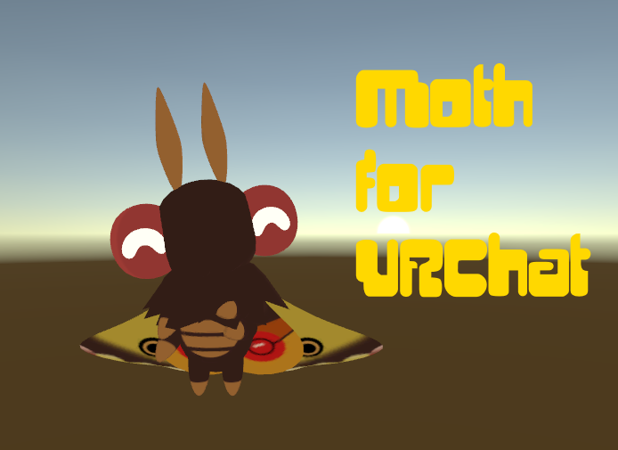 VRChat Moth Avatar - The DM Shop - BOOTH