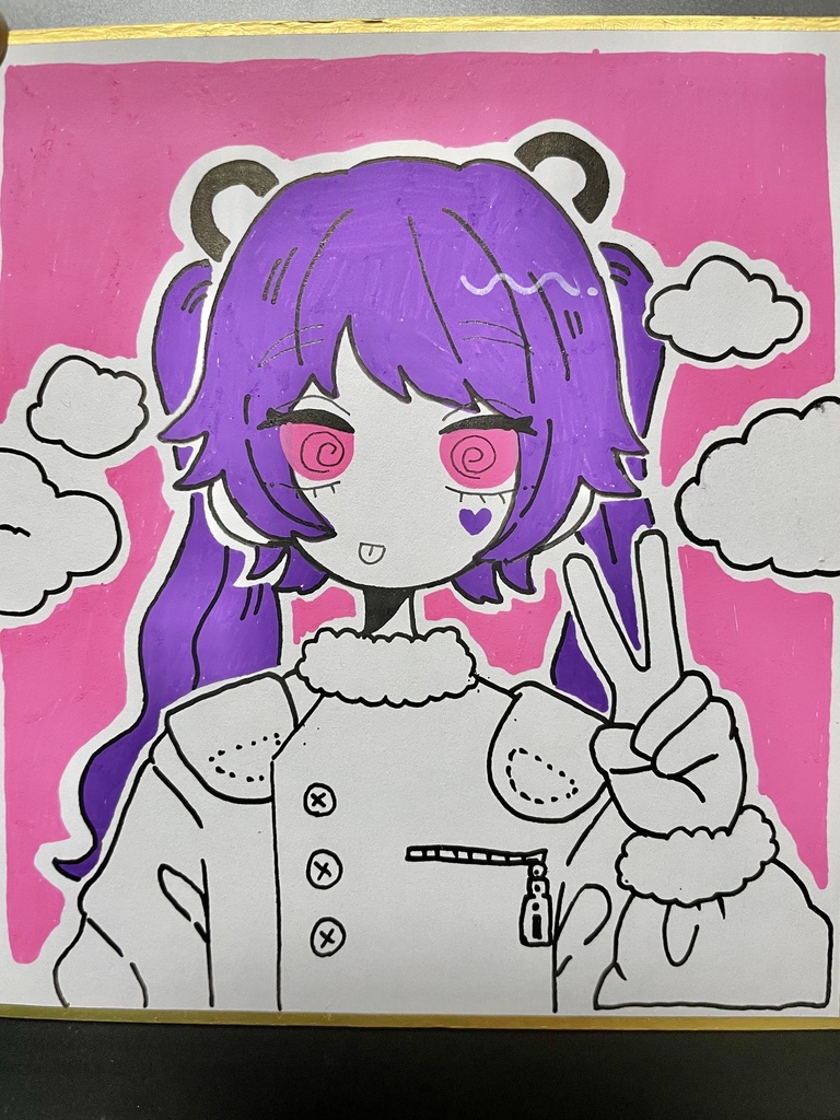 ミニ色紙 - shiro_kuma - BOOTH