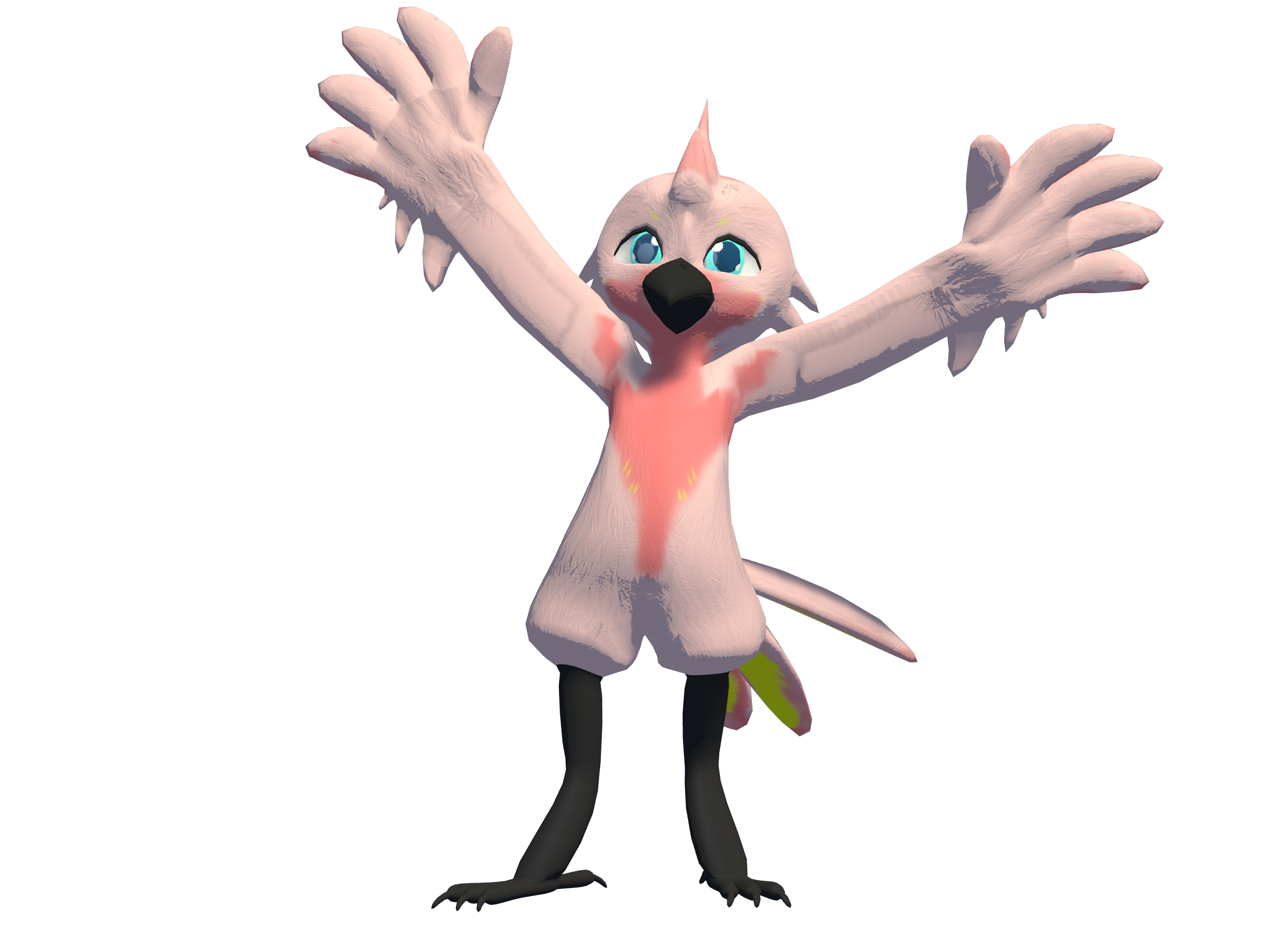 Bird 鳥 VRCHAT ready - shiju - BOOTH