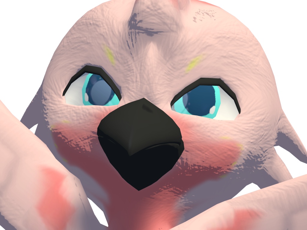 Bird 鳥 VRCHAT ready - shiju - BOOTH