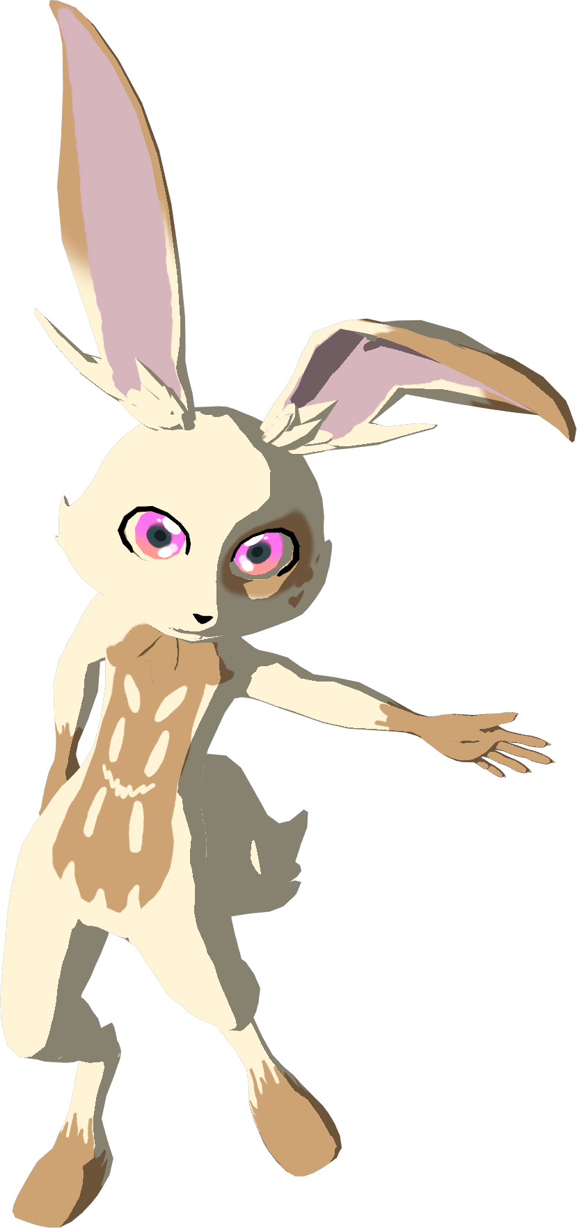 Rabbit ウサギ vrchat fbx - shiju - BOOTH