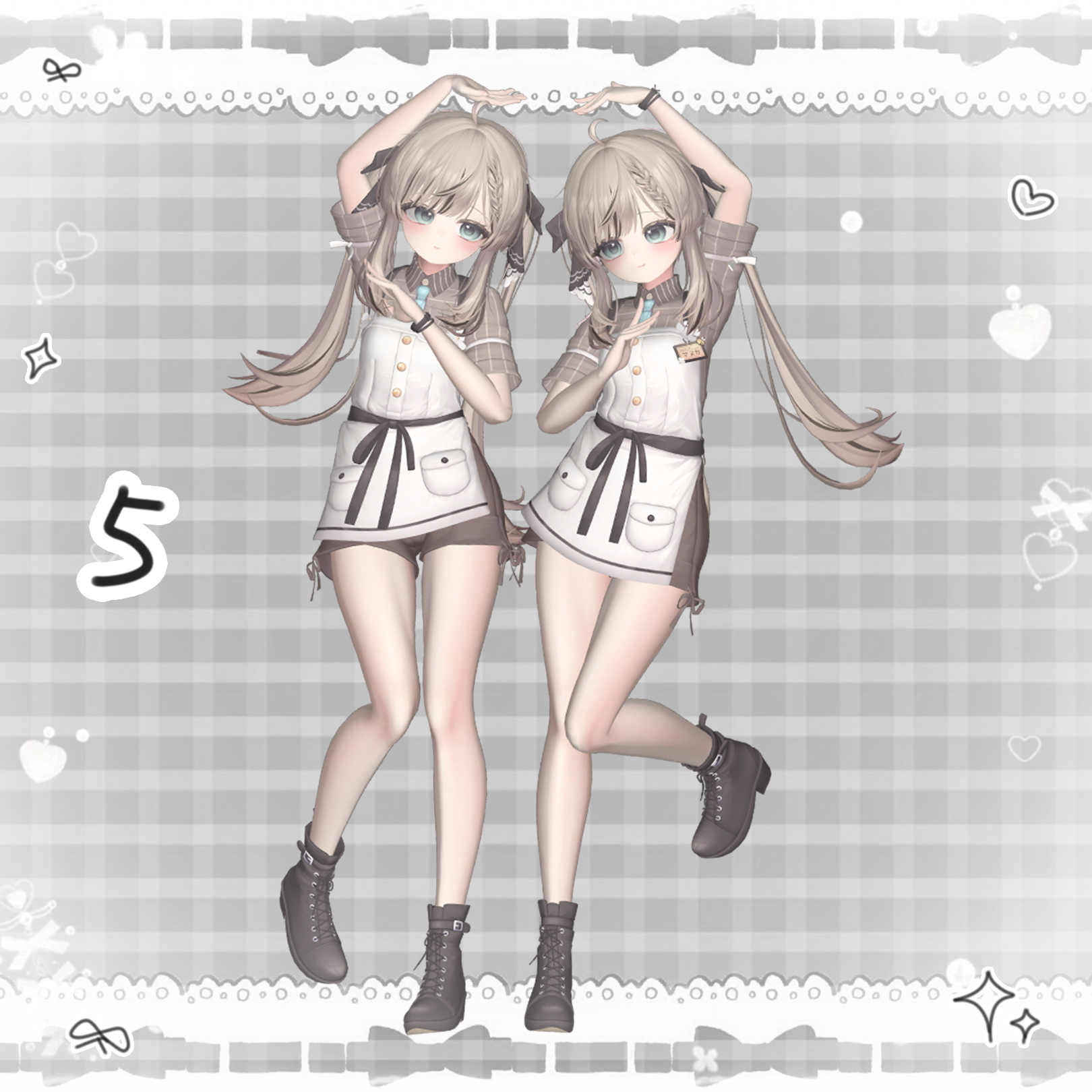 🤍Meoow! pose Set 二人ポーズ 12個🤍 - Meoow! - BOOTH