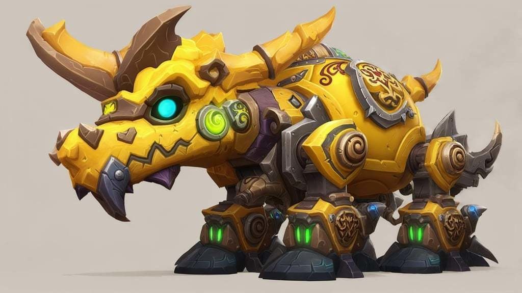 Mechanical Beast - gameready - BOOTH