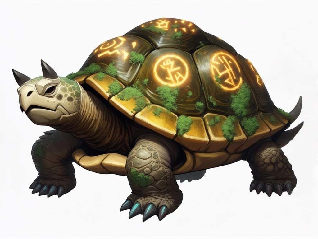 Mystic Tortoise - gameready - BOOTH