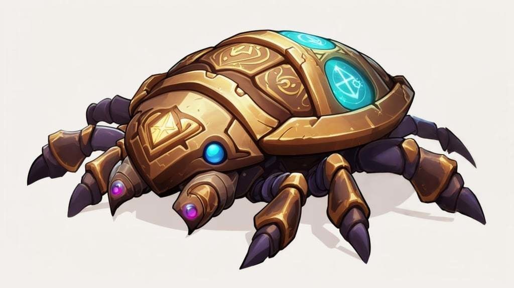 Arcane Automaton Bug - gameready - BOOTH