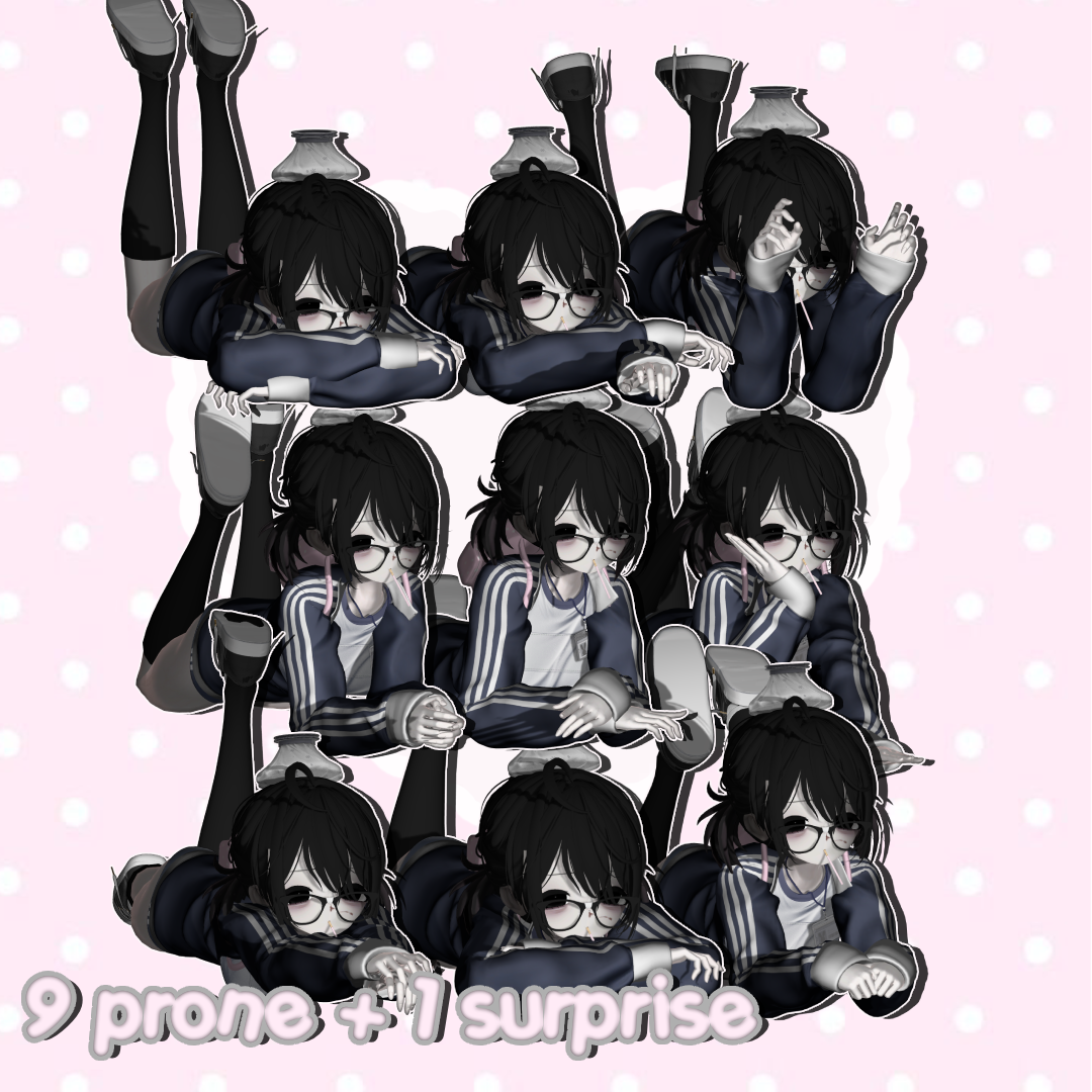 Cute 30 Idle Pose Locomotion - Minako - BOOTH