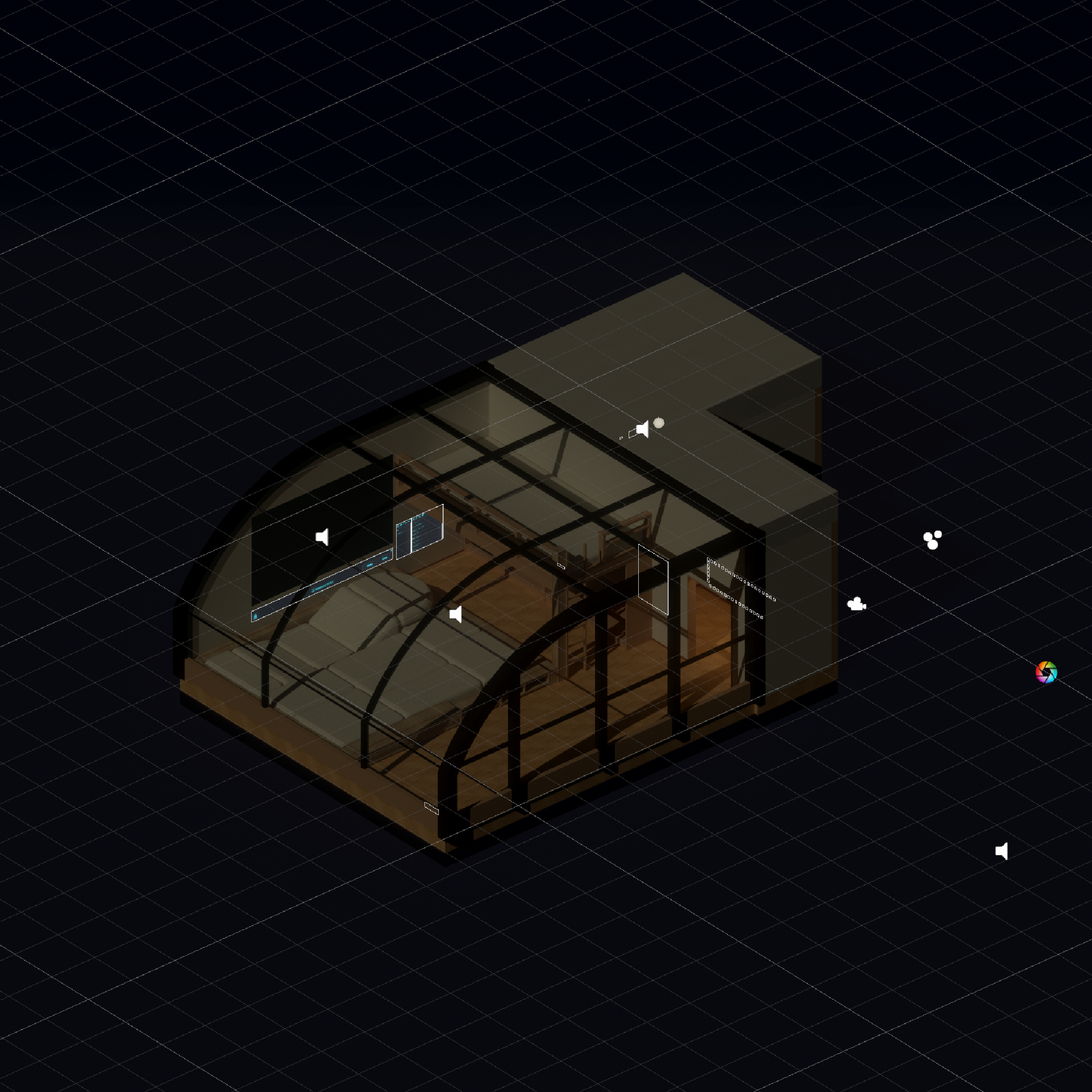 [VRChat向けワールド] moon room - あしすと！ - BOOTH