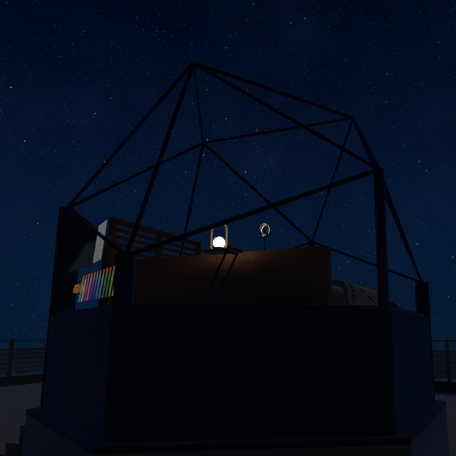 星を見る小さな部屋 - A Little Room for Star Gazing - (VRChat想定) - あしすと！ - BOOTH
