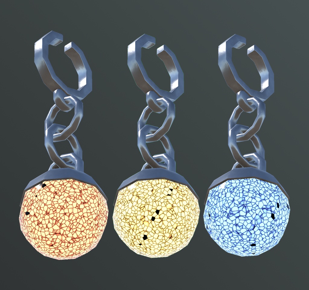 [VRChat] Solar Earring - Starry's Constellation - BOOTH