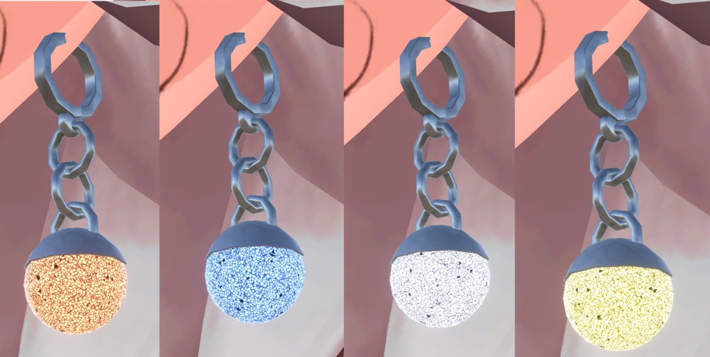 [VRChat] Solar Earring - Starry's Constellation - BOOTH