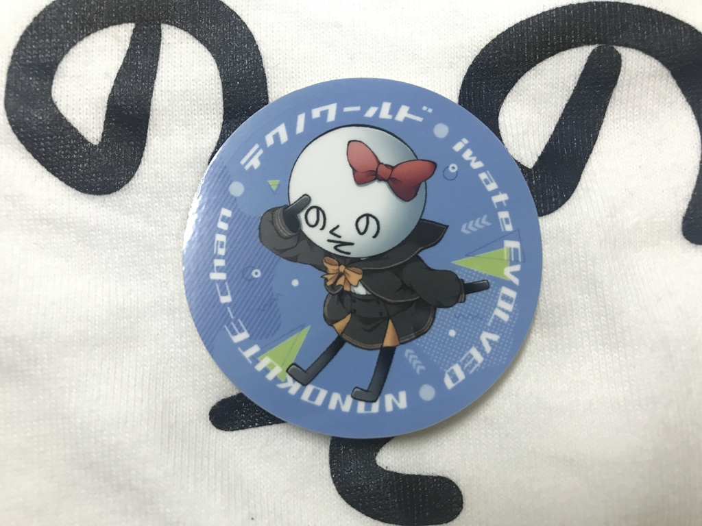 ののくてちゃんステッカー - iwate EVOLVED - BOOTH