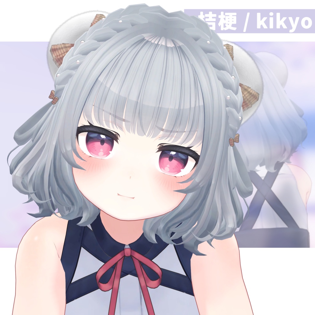 [12アバター対応] Teddy Bear Hair (VRC用) - AruA - BOOTH