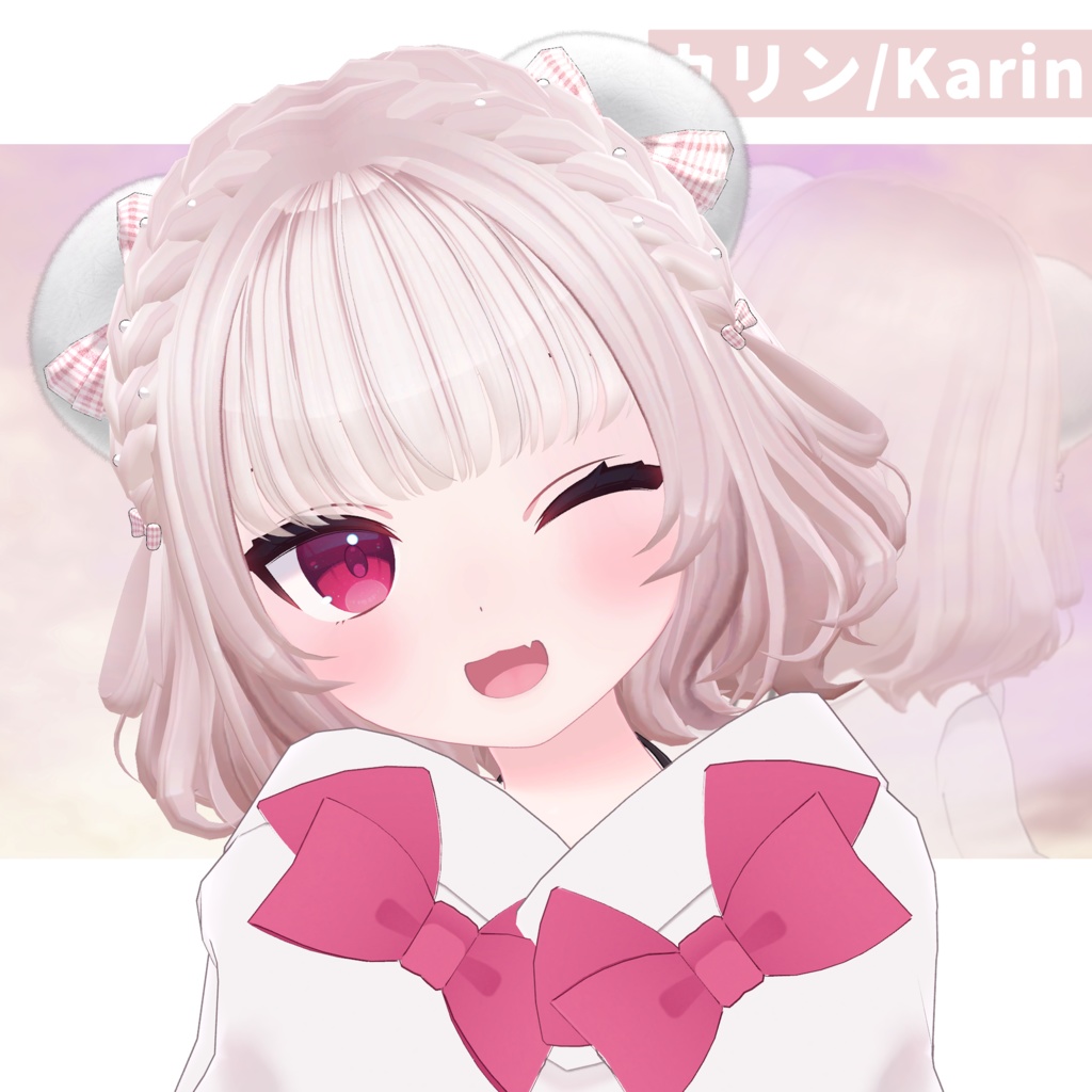 [12アバター対応] Teddy Bear Hair (VRC用) - AruA - BOOTH