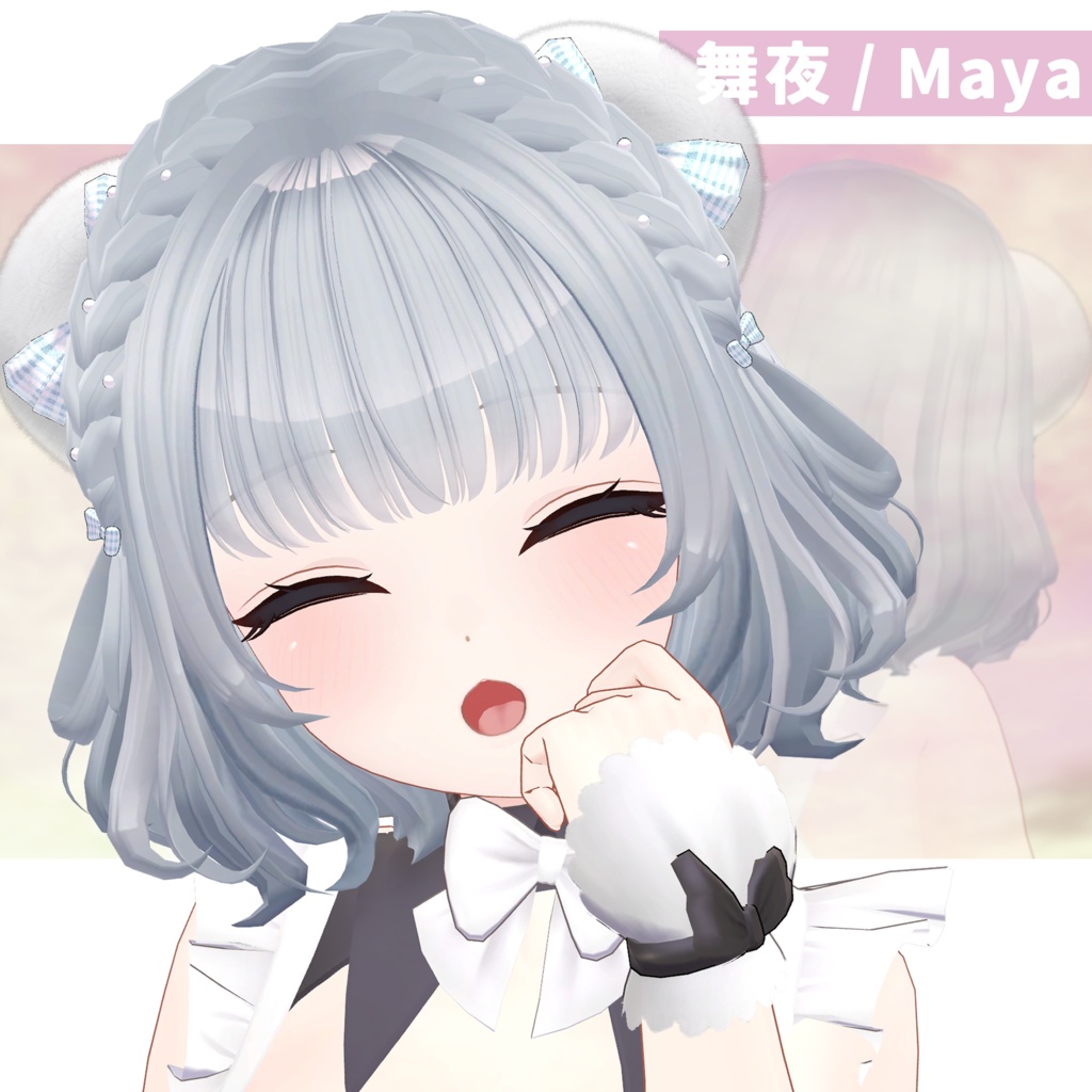 [12アバター対応] Teddy Bear Hair (VRC用) - AruA - BOOTH