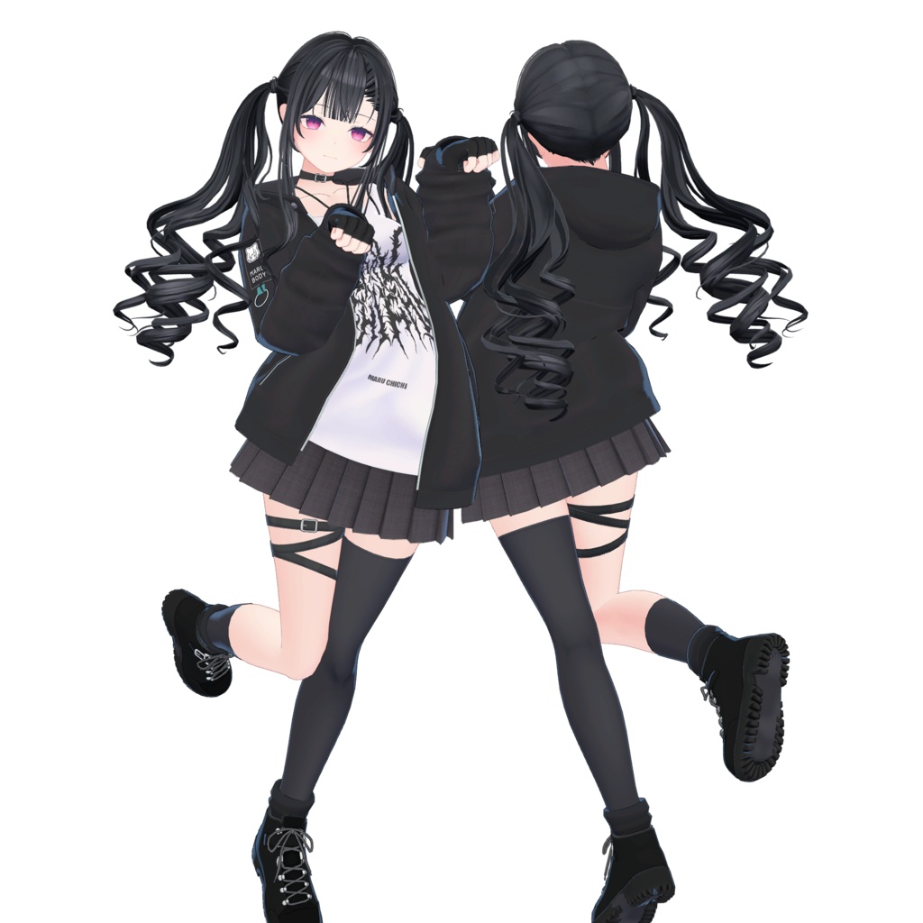 [8アバター対応] AT-01 Hair (VRC用) - AruA - BOOTH