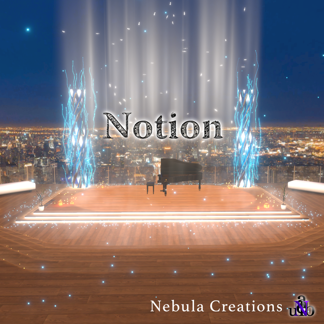 【VRChat向けワールド】Notion - Nebula Creations - BOOTH