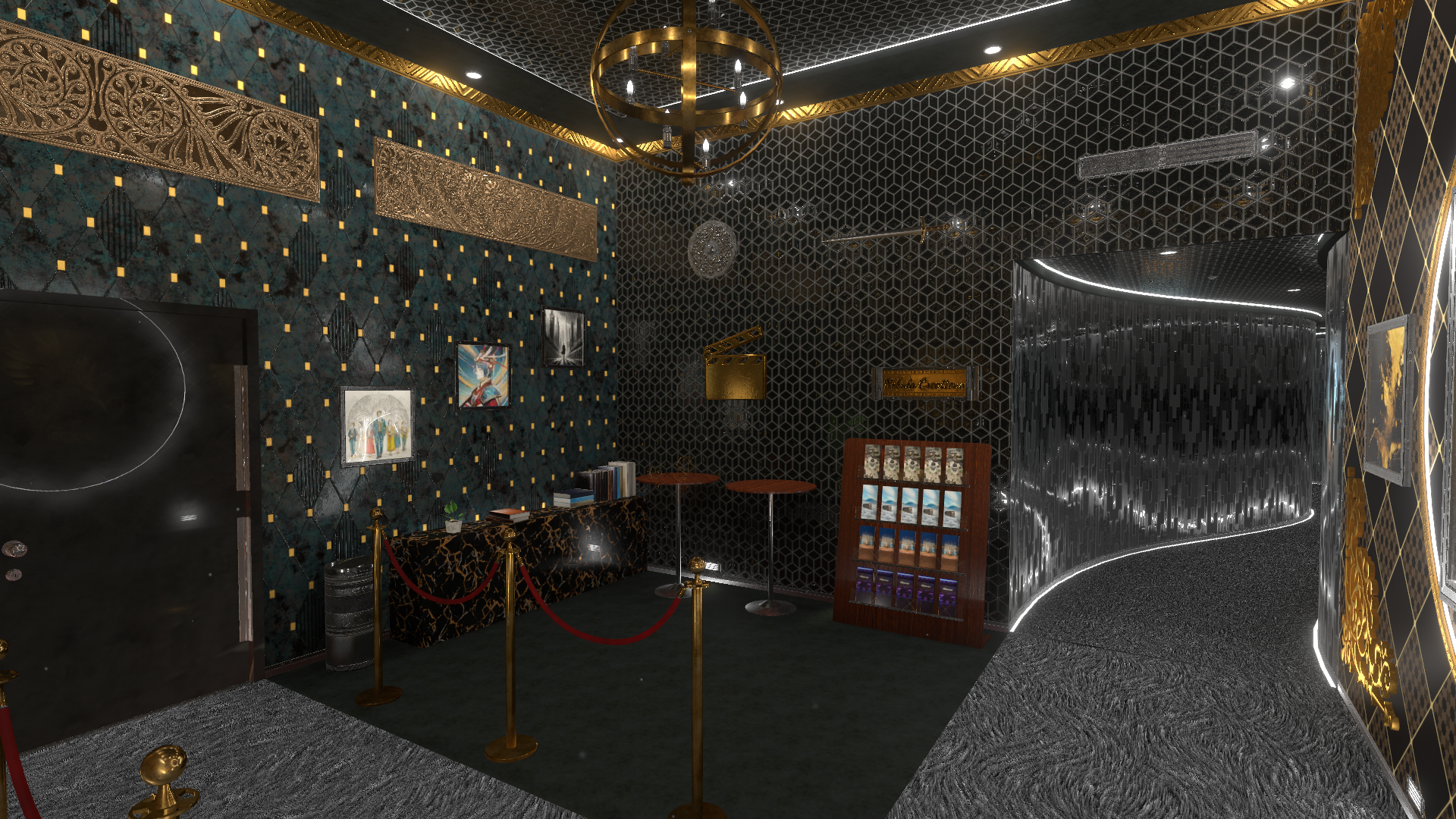 【VRChat向けワールド】Black Lotus - Nebula Creations - BOOTH