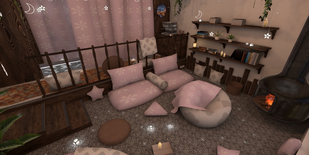 【VRChat向けワールド】CALORE - Nebula Creations - BOOTH