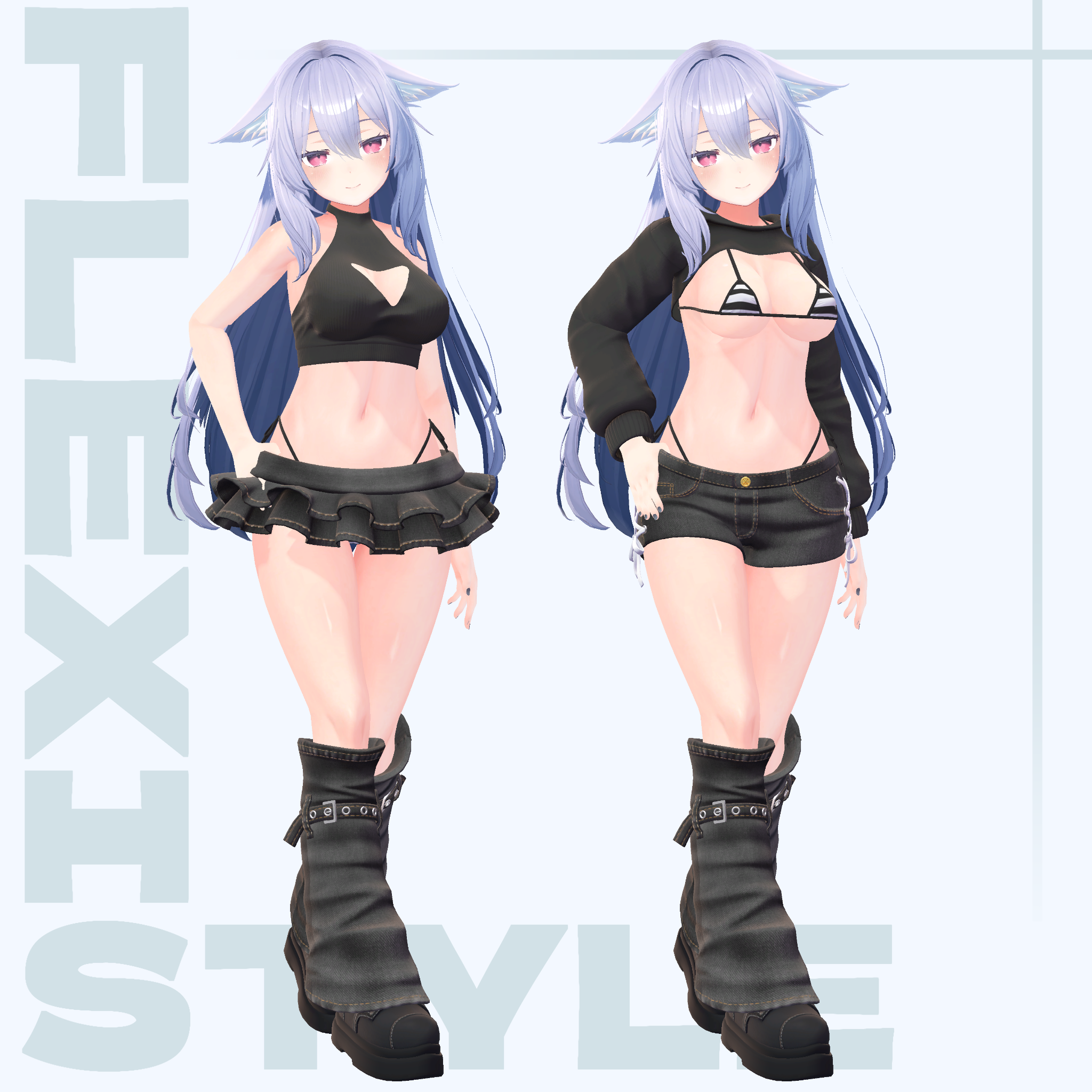 【10アバター対応】FlexiStyle - ひるね屋 - 3Dclothes shop - BOOTH