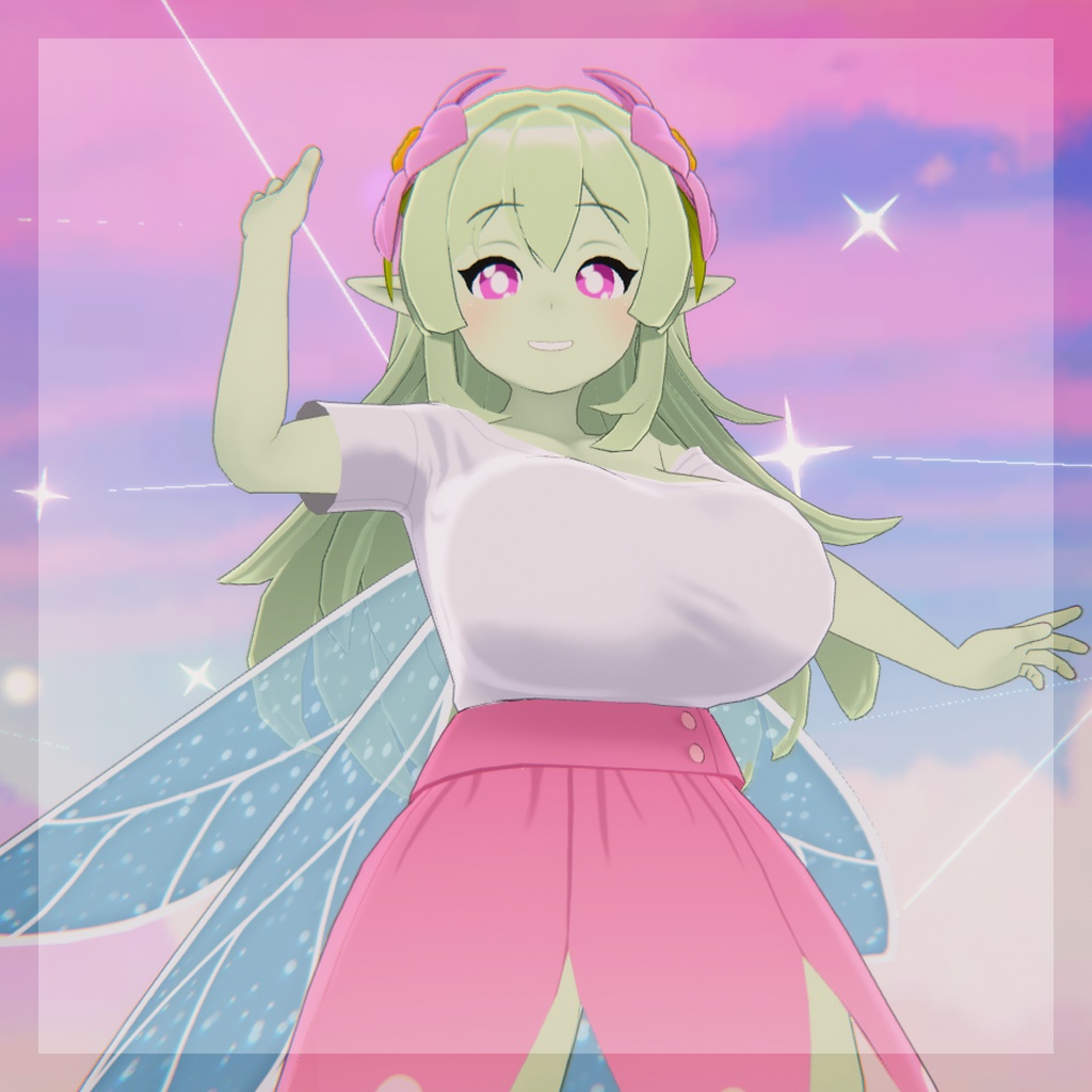 Mandola The Goblin Fairy [Original VRChat Avatar] - K_meatloaf - BOOTH