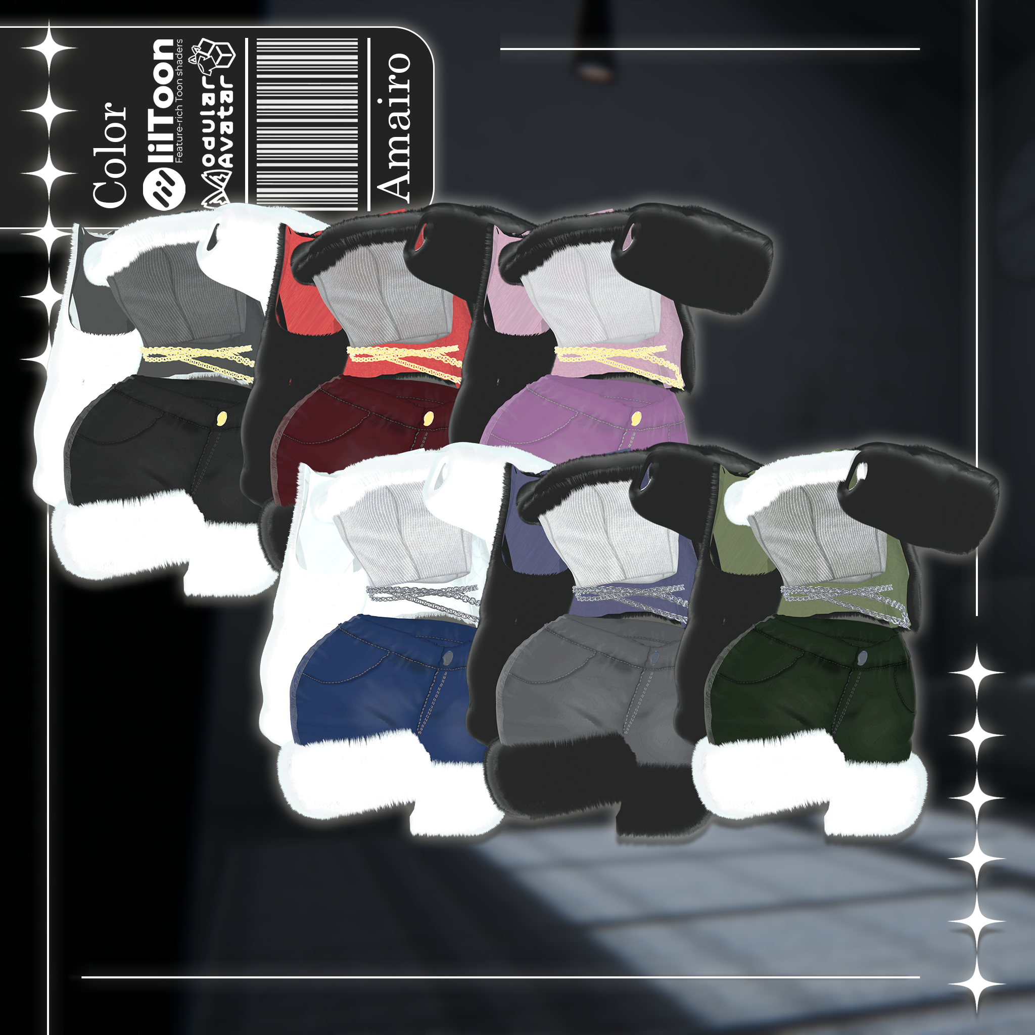 【18人】 Snow winter 【VRChat想定】 - Amairo - BOOTH