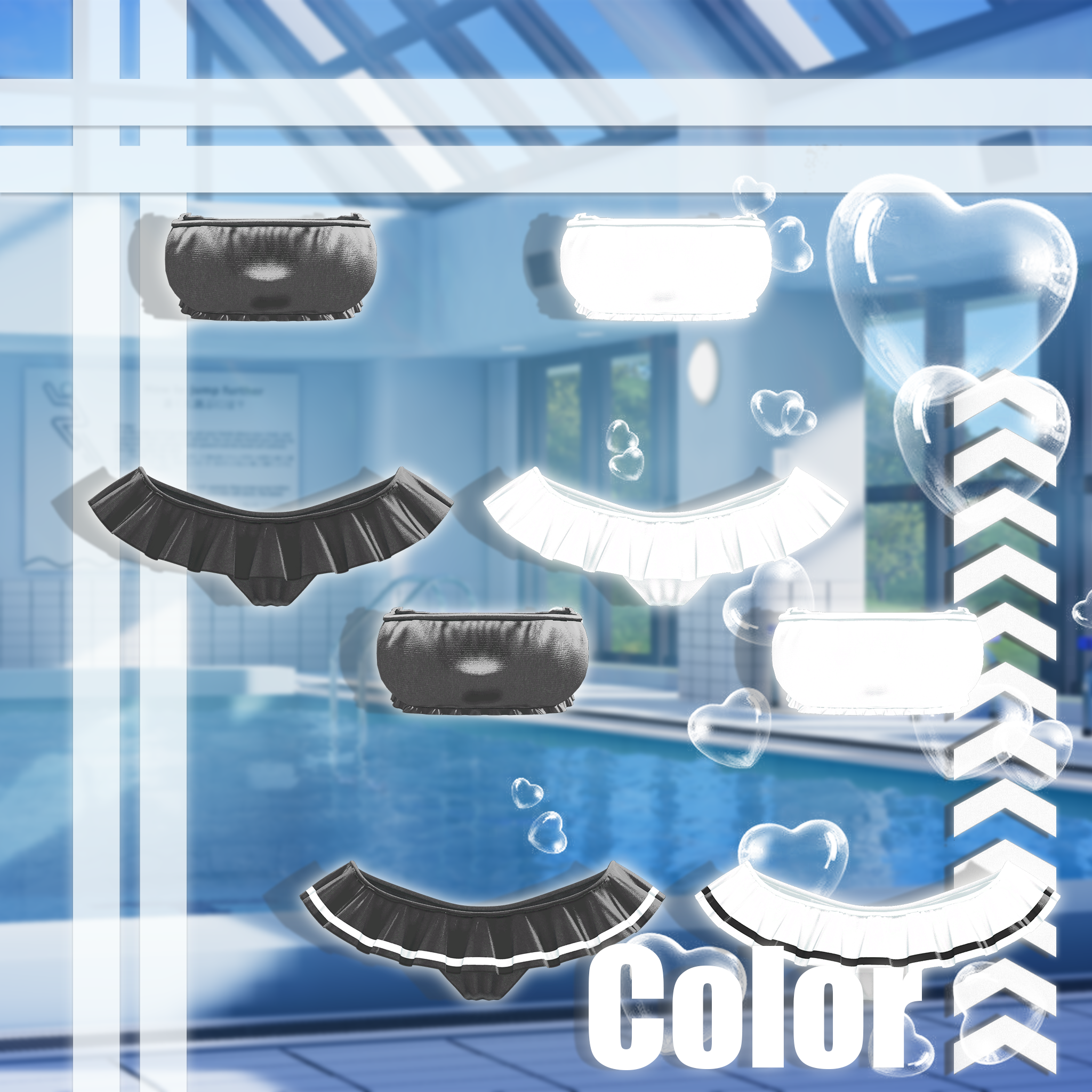 【23人】🫧Bubble Pop🫧 【VRChat想定】 - Amairo - BOOTH