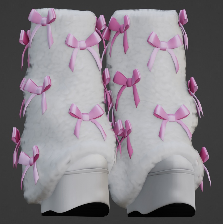 [VRC] Snuggle Puffle Boots - CUUPIDON - BOOTH